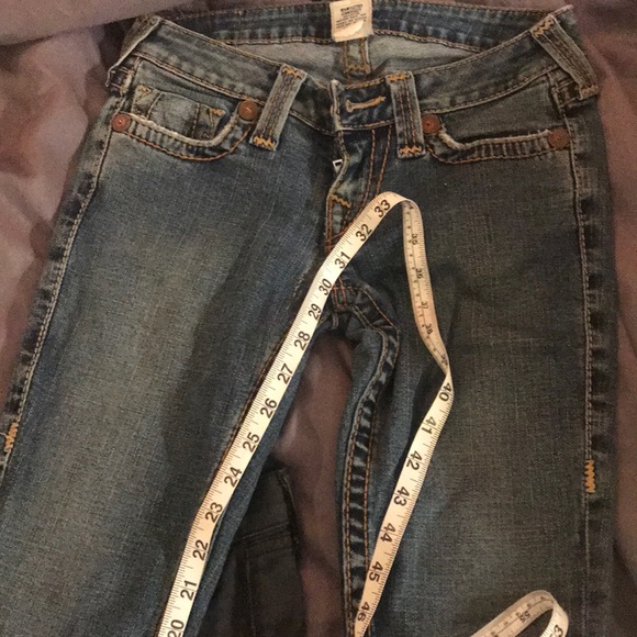 True Religion | Jeans | True Religion Rustic Blue Jeans Low Rise | Poshmark